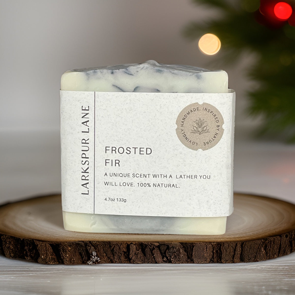 Frosted Fir Soap | Larkspur Lane Soaps and Sundries LLC