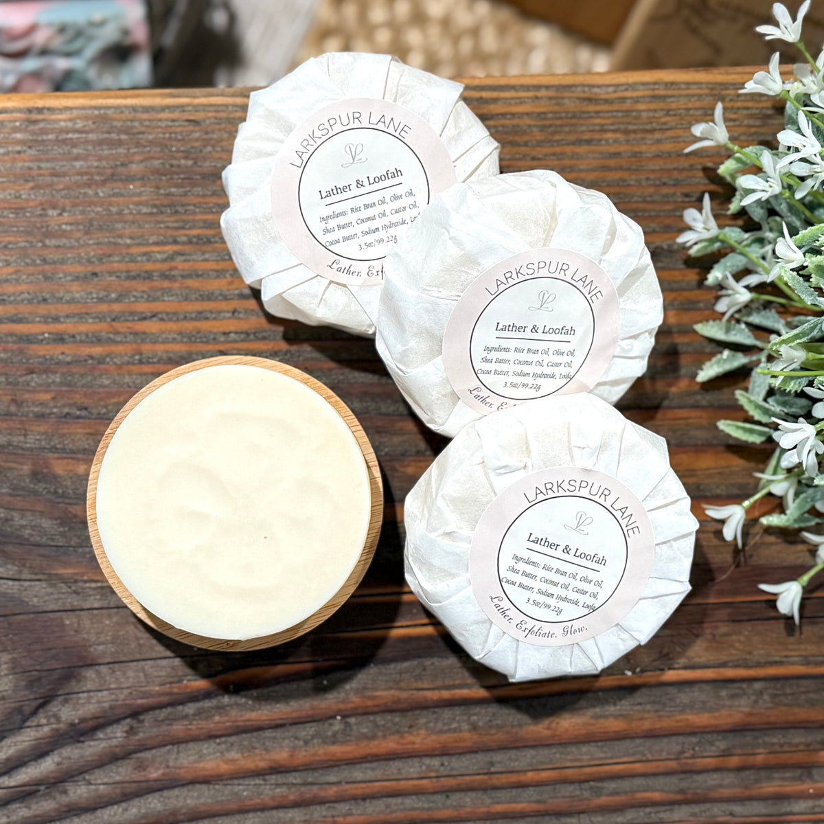 Lather & Loofah | Larkspur Lane Soaps and Sundries LLC