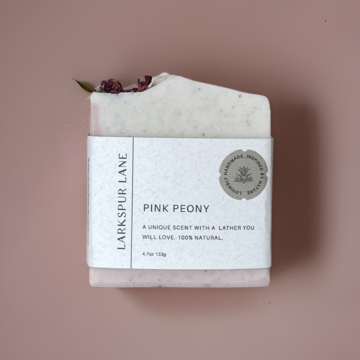 Pink Peony Soap | Larkspur Lane Soaps and Sundries LLC