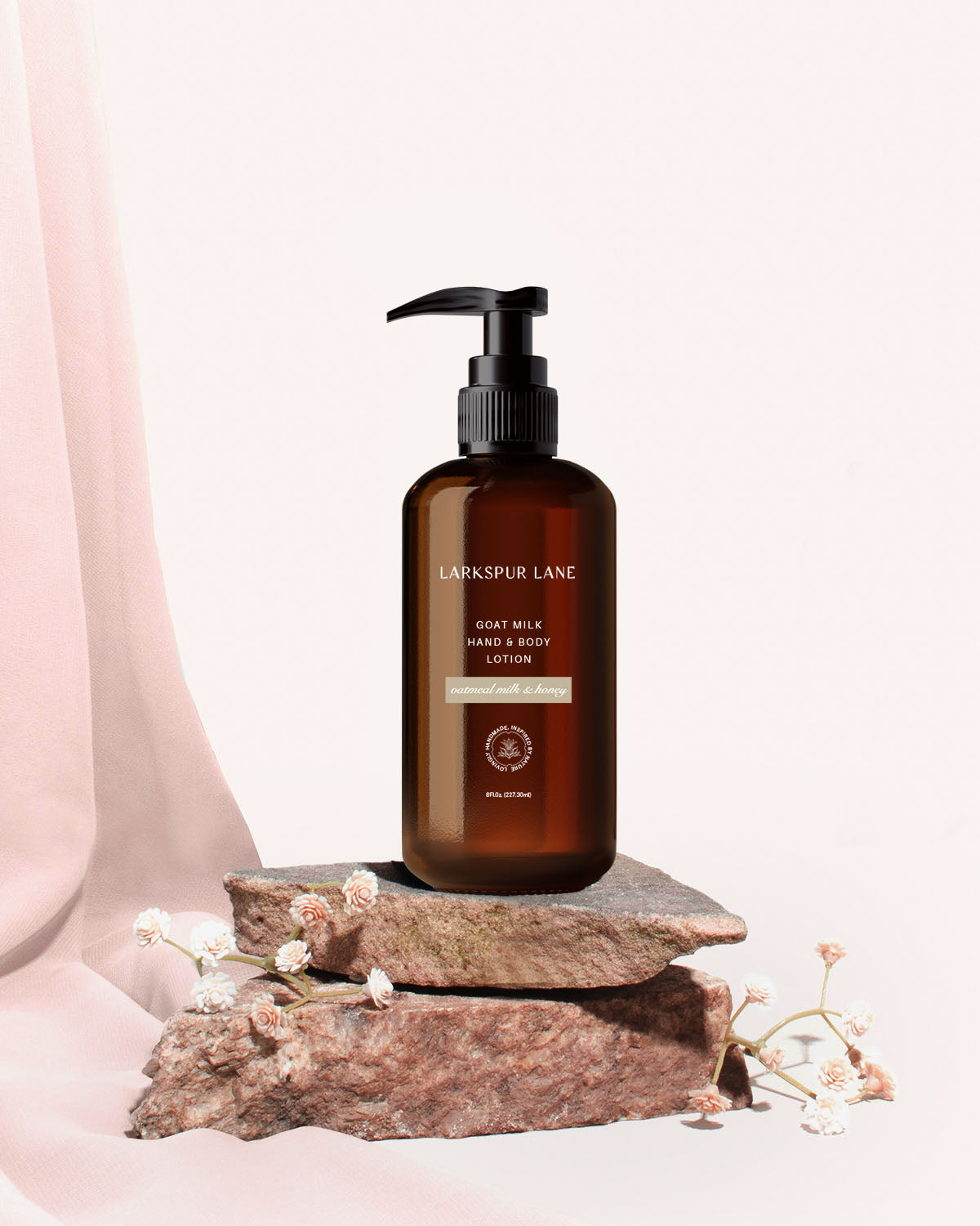 Oatmeal Milk & Honey Goat Milk Hand & Body Lotion | Larkspur Lane Soaps ...