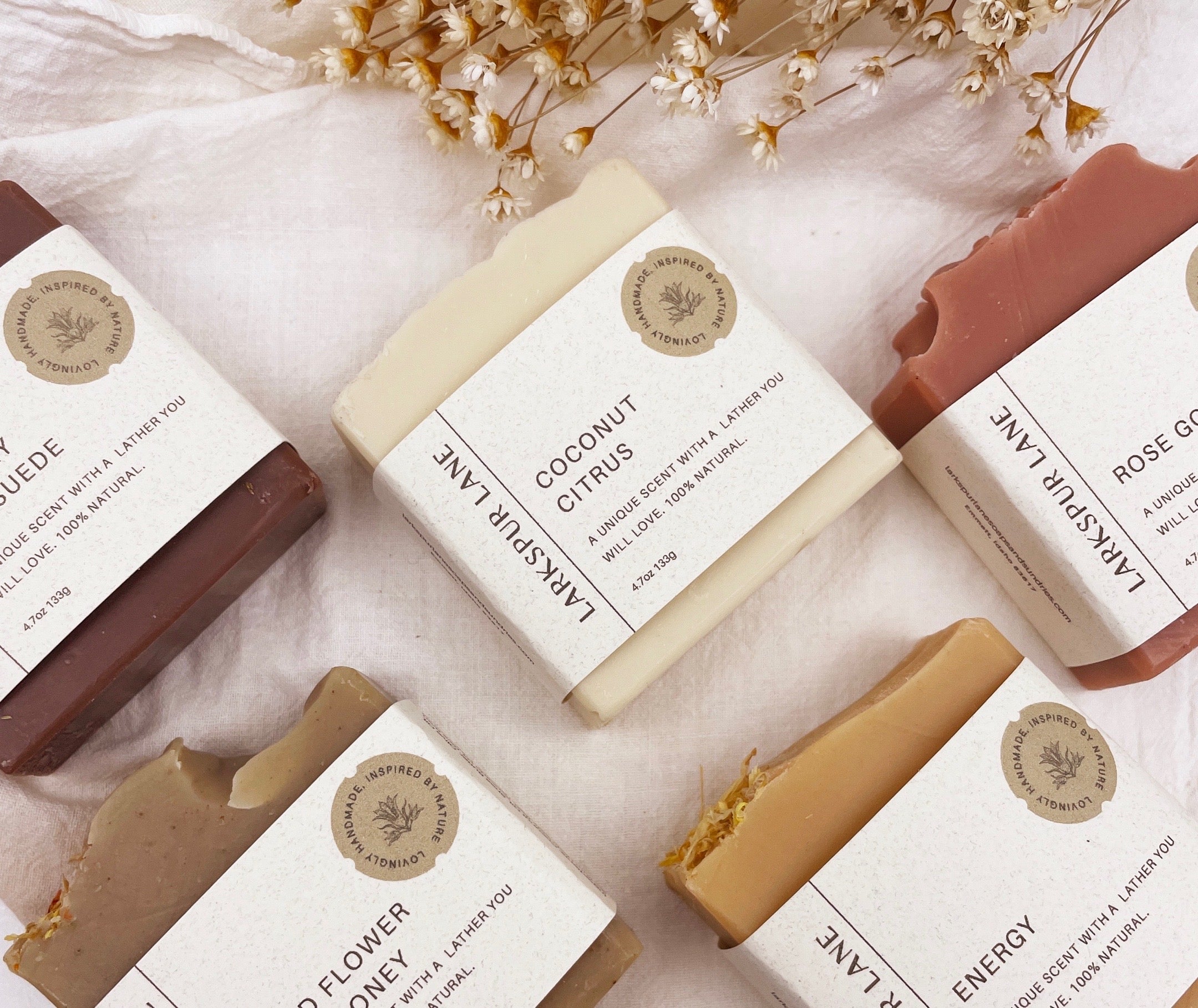 Cocoa Butter Cashmere Soap | Larkspur Lane Soaps and Sundries LLC