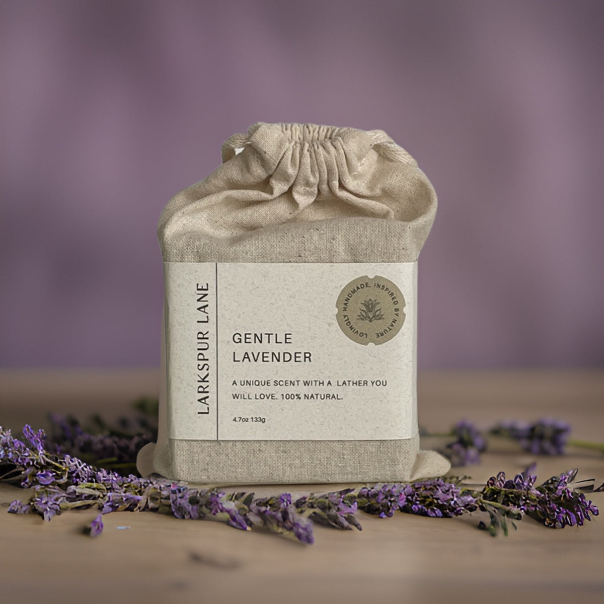 Gentle Lavender Soap | Larkspur Lane Soaps and Sundries LLC